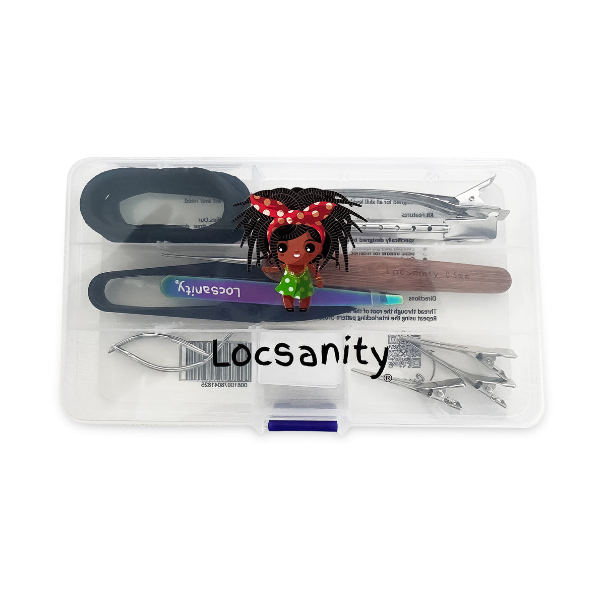 Locsanity Curved Interlocking Microlock Sisterlock Dreads Set Tool Loc