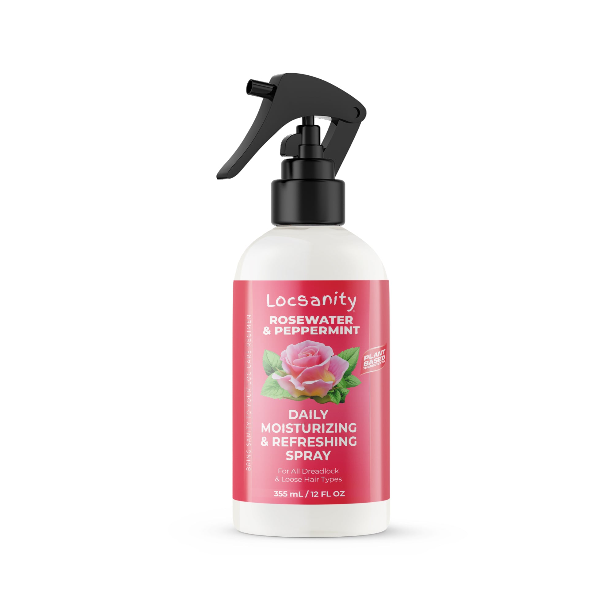 Rosewater and Peppermint Daily Moisturizing/Refreshing Spray – Locsanity