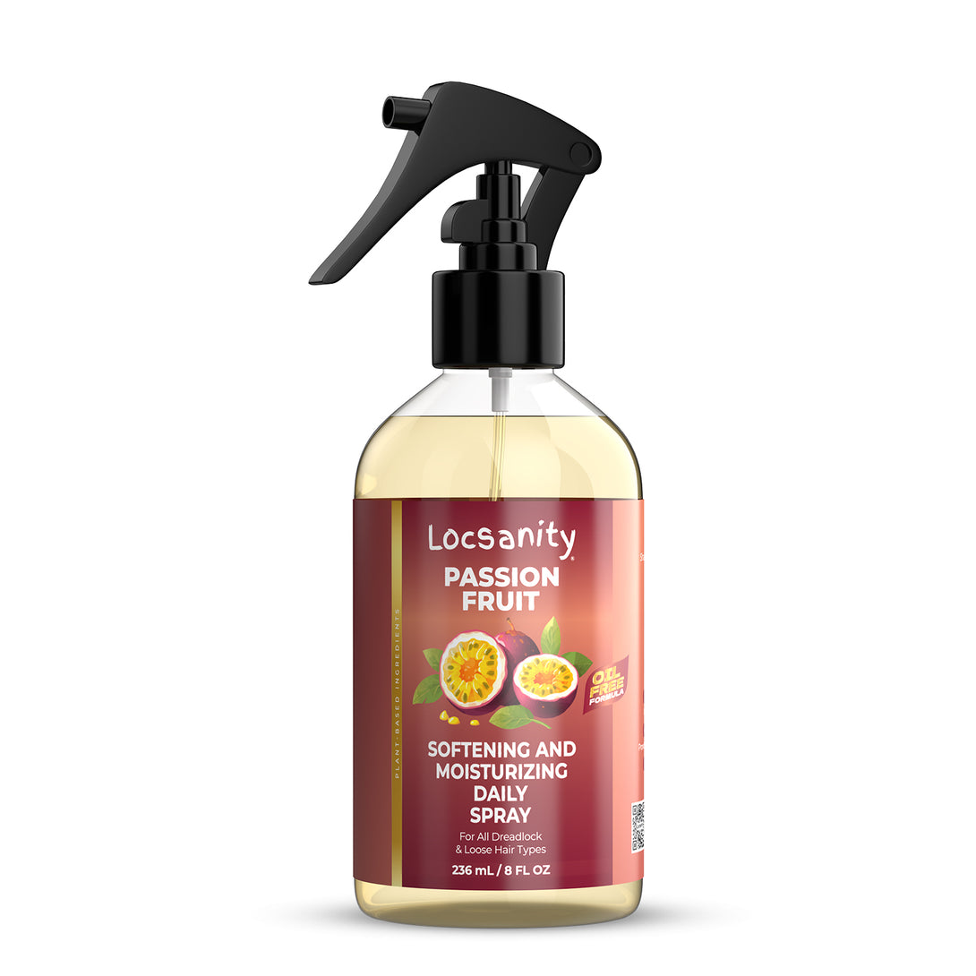 Locsanity Passion Fruit Softening and Moisturizing Daily Spray for Loc