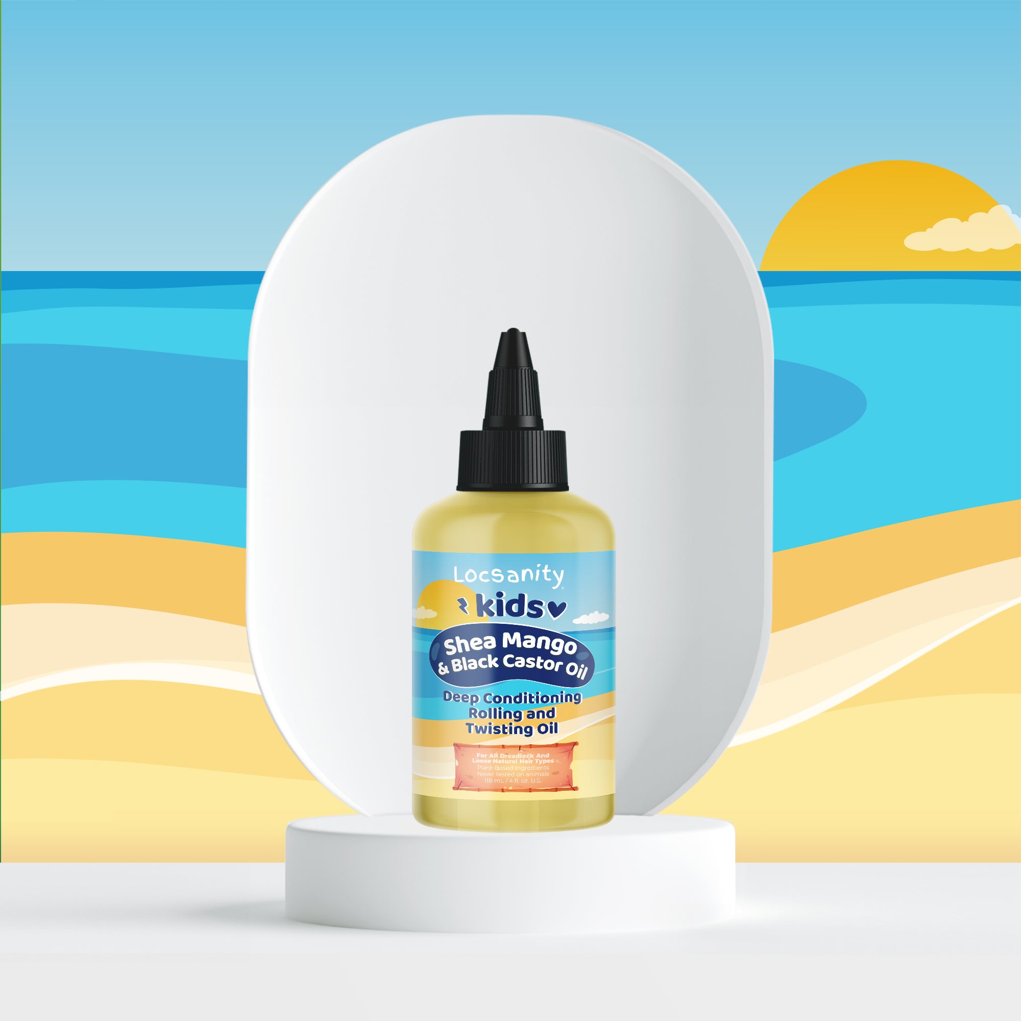 Locsanity Kids Shea Mango & Black Castor Oil Deep Conditioning, Rollin