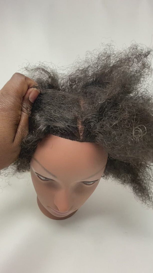 Afro Kinky Training Mannequin Head 100% Human Hair 6" – Locsanity